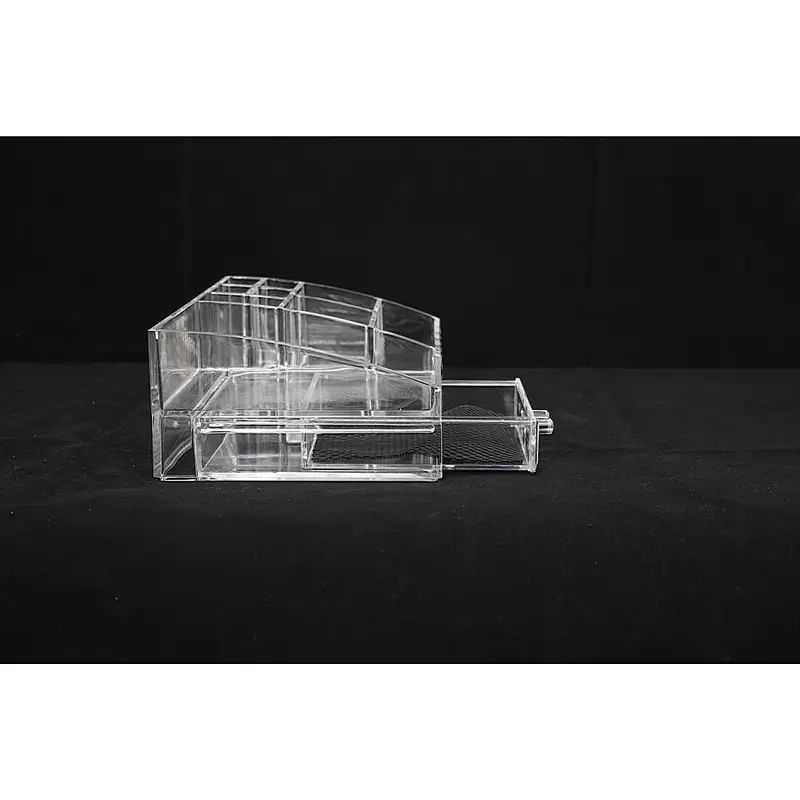 Hot Selling Clear Cosmetic Box Organizer Plastic Makeup Tray - Sellers ...